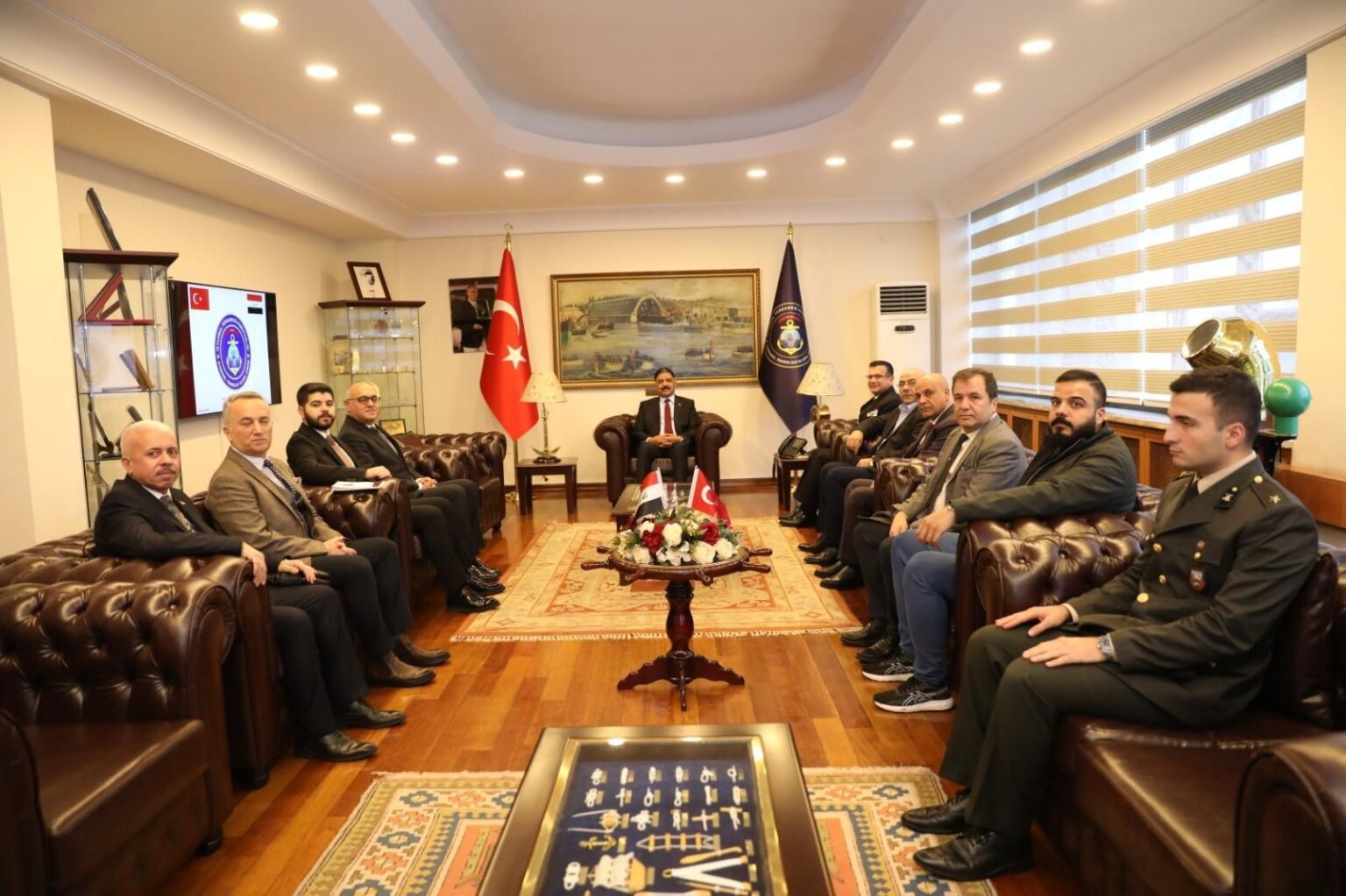 Mr. Mustafa Ati Hassan Al-Mathkor, Chairman of Iraq Military ...